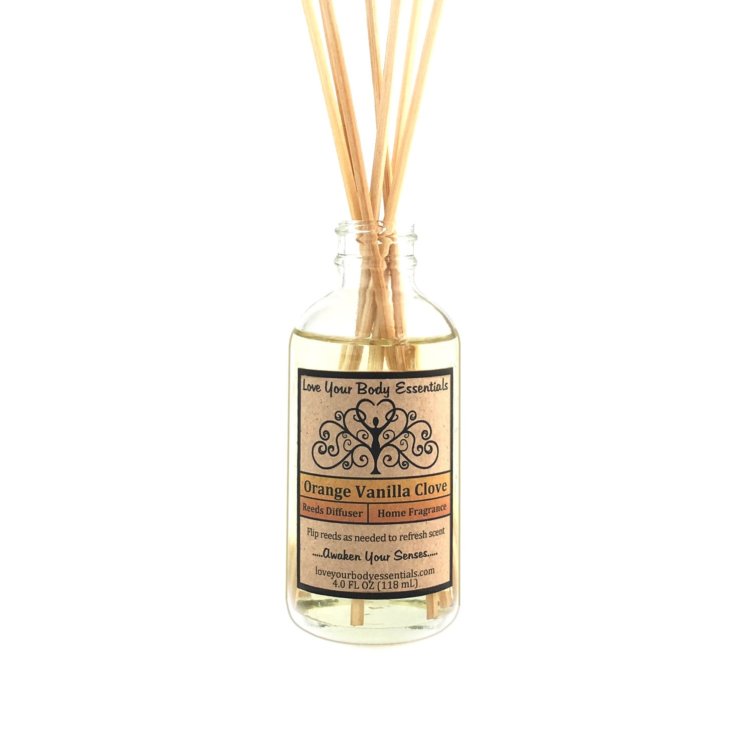 Vanilla Orange Clove Reed Diffuser Vanilla Diffuser Reed Refill Reed ...