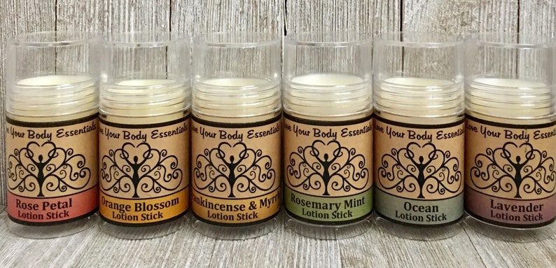 Natural Lotion Stick Solid Lotion Cuticle Cream Travel Lotion - Etsy