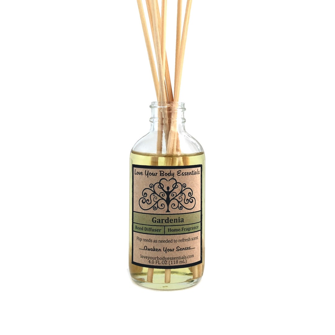 Gardenia Reed Diffuser Gardenia Tuberose Gardenia Diffuser Oil Gardenia ...