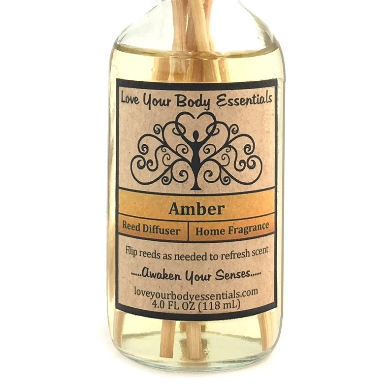 Amber Reed Diffuser Sandalwood Diffuser Patchouli Diffuser Natural ...