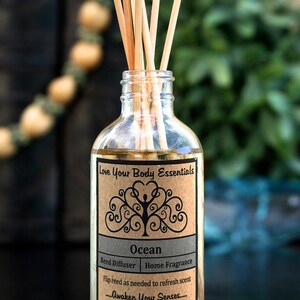 Ocean Reed Diffuser Oil Reed Diffuser Refill Natural Diffuser Natural ...