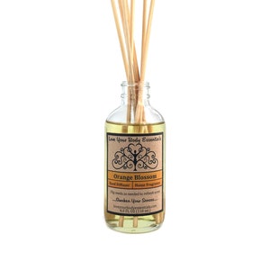 Orange Blossom Diffuser Natural Reed Diffuser Reed Diffuser Oil ...