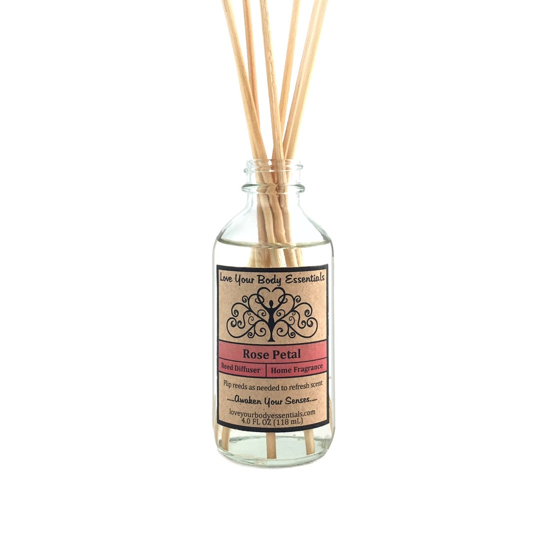 Rose Diffuser Oil Floral Diffuser Rose Home Fragrance Rose Diffuser ...