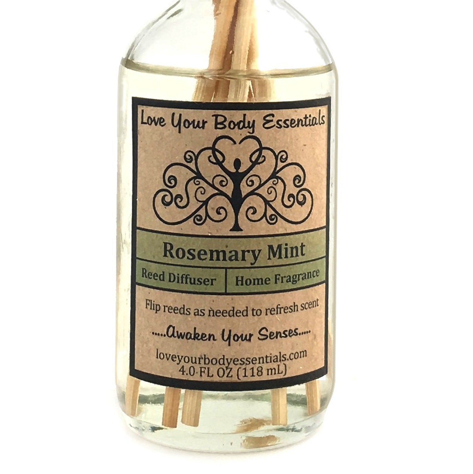 Rosemary Mint Diffuser Oil Natural Reed Diffuser Peppermint Diffuser ...