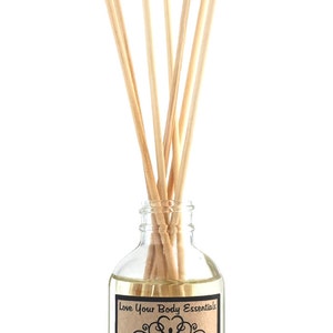 Red Ginger Saffron Reed Diffuser Meditation Oil Yoga Gift Nag Champa ...