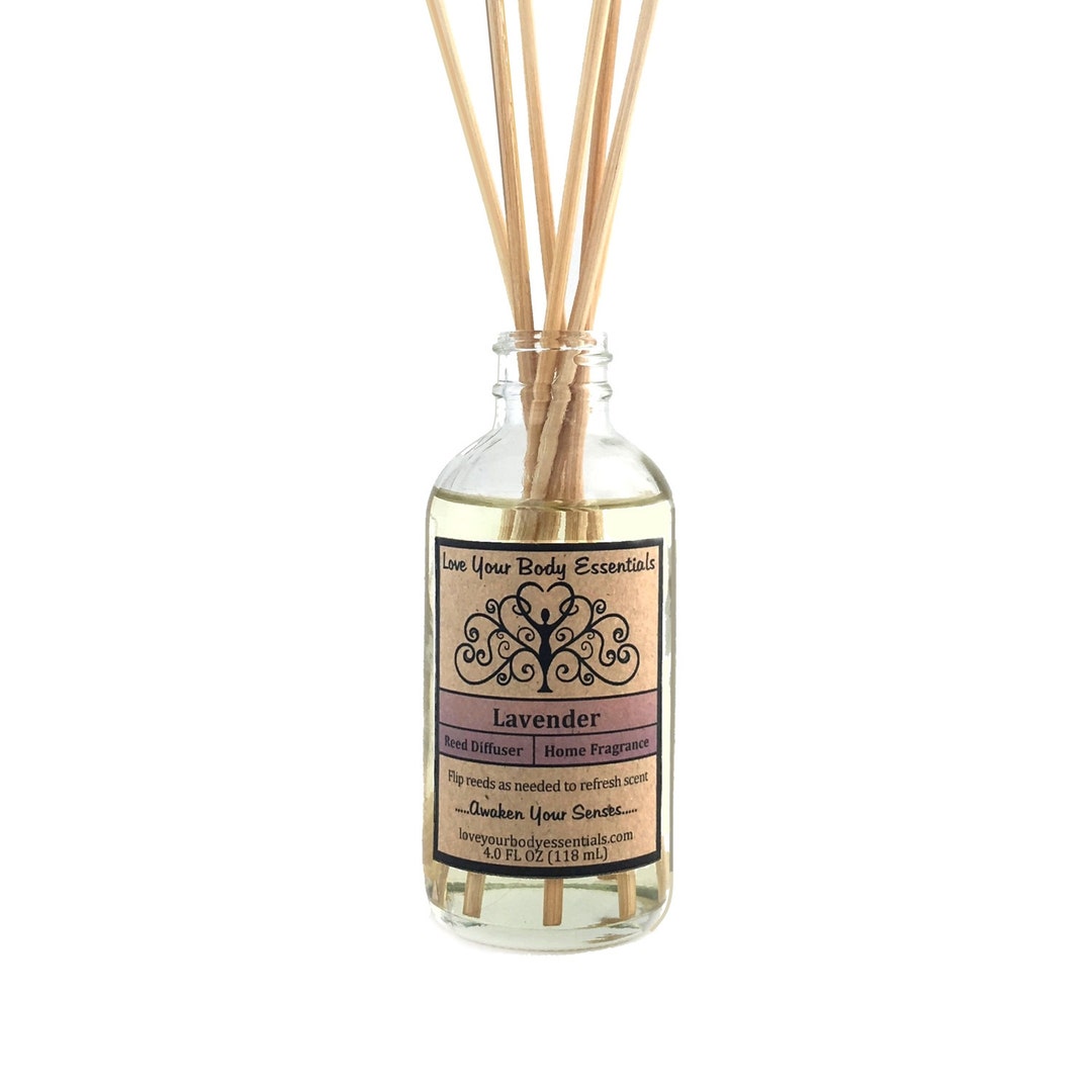 Lavender Reed Diffuser Natural Reed Diffuser Lavender Room Fragrance ...