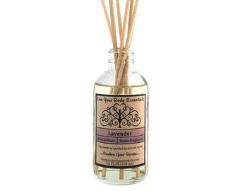Natural Reed Diffuser Lavender Diffuser Oil Essential Oil Diffuser ...