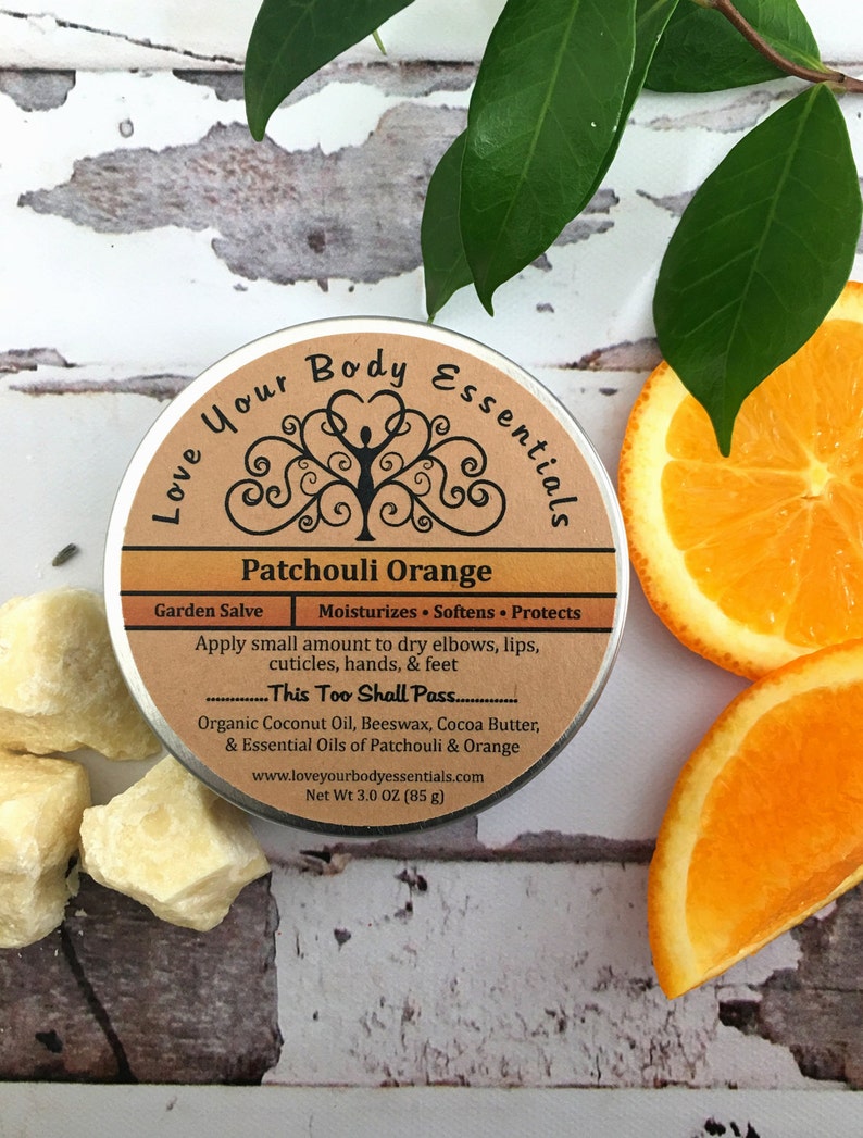 Patchouli Orange Hand Salve Meditation Balm Solid Perfume - Etsy