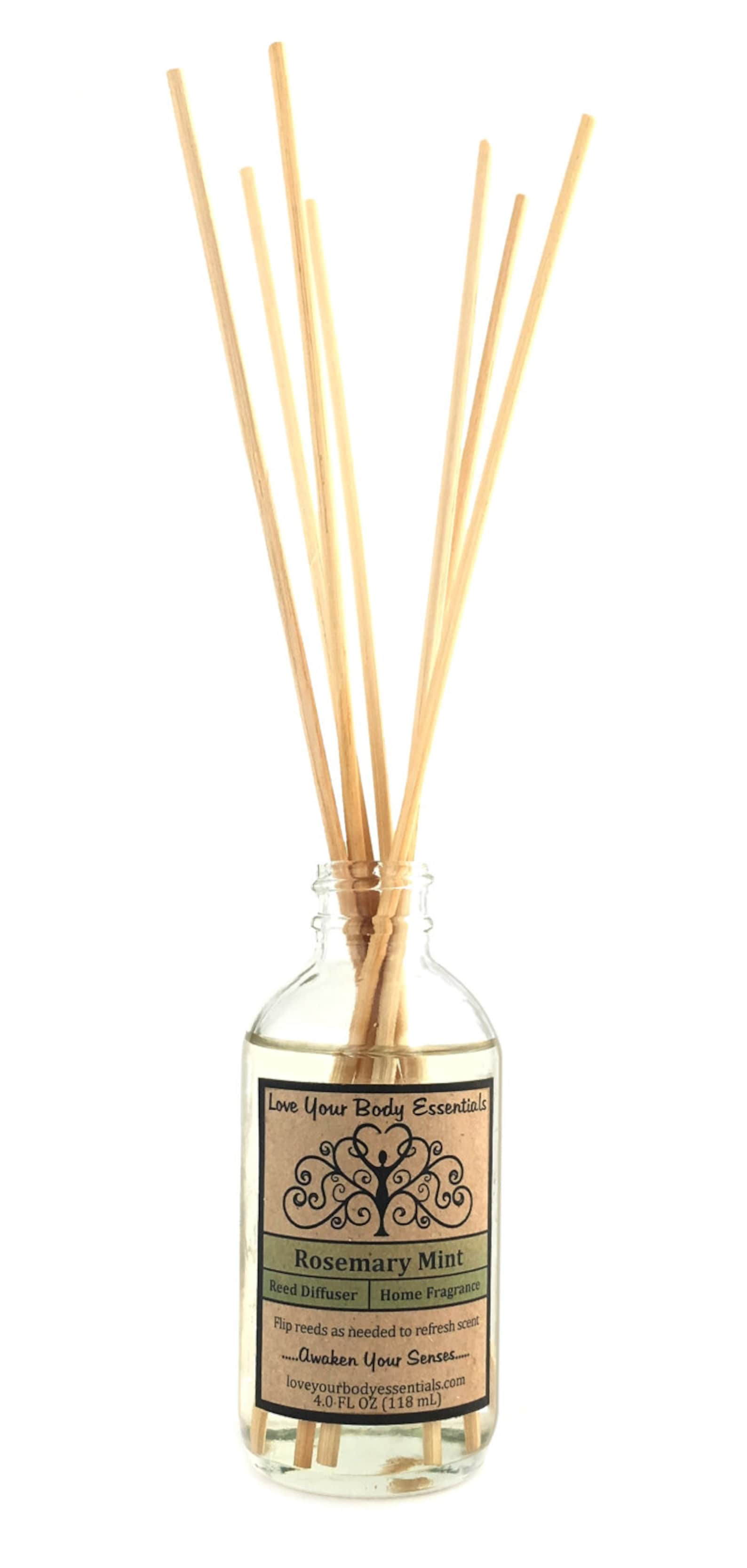 Rosemary Mint Diffuser Oil Natural Reed Diffuser Peppermint Diffuser ...