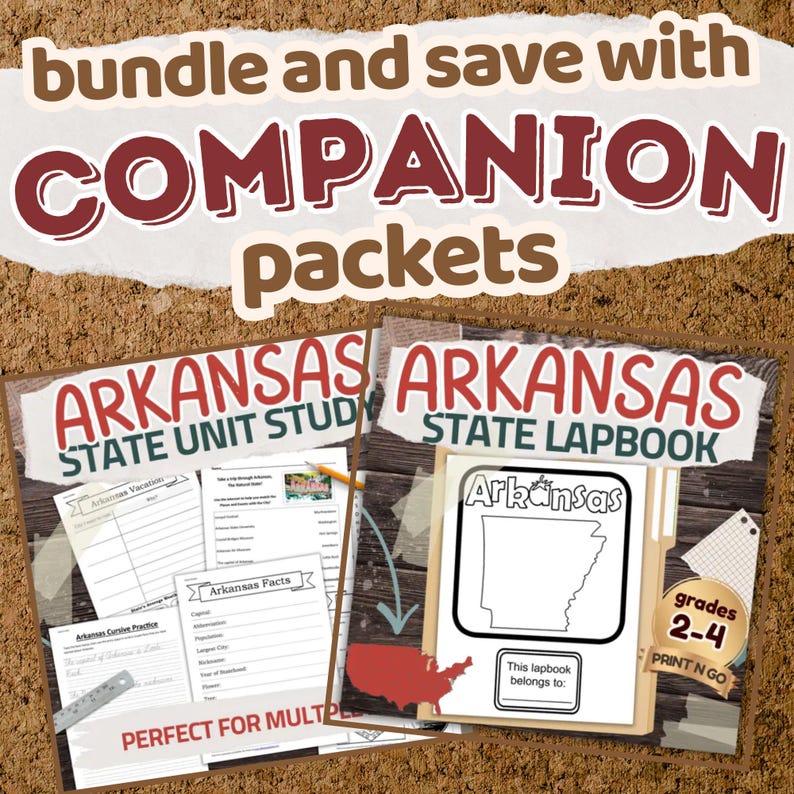 Arkansas Preschool Worksheets | State Symbols Prek Kindergarten Social ...