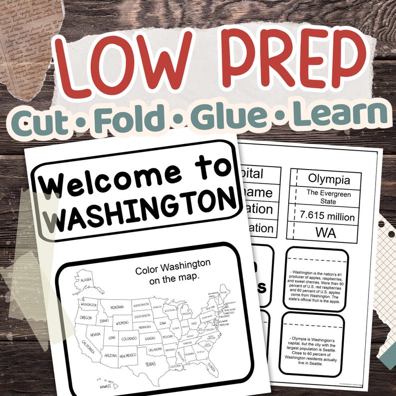 Mississippi State Lapbook: Printable Geography and History Notebook ...
