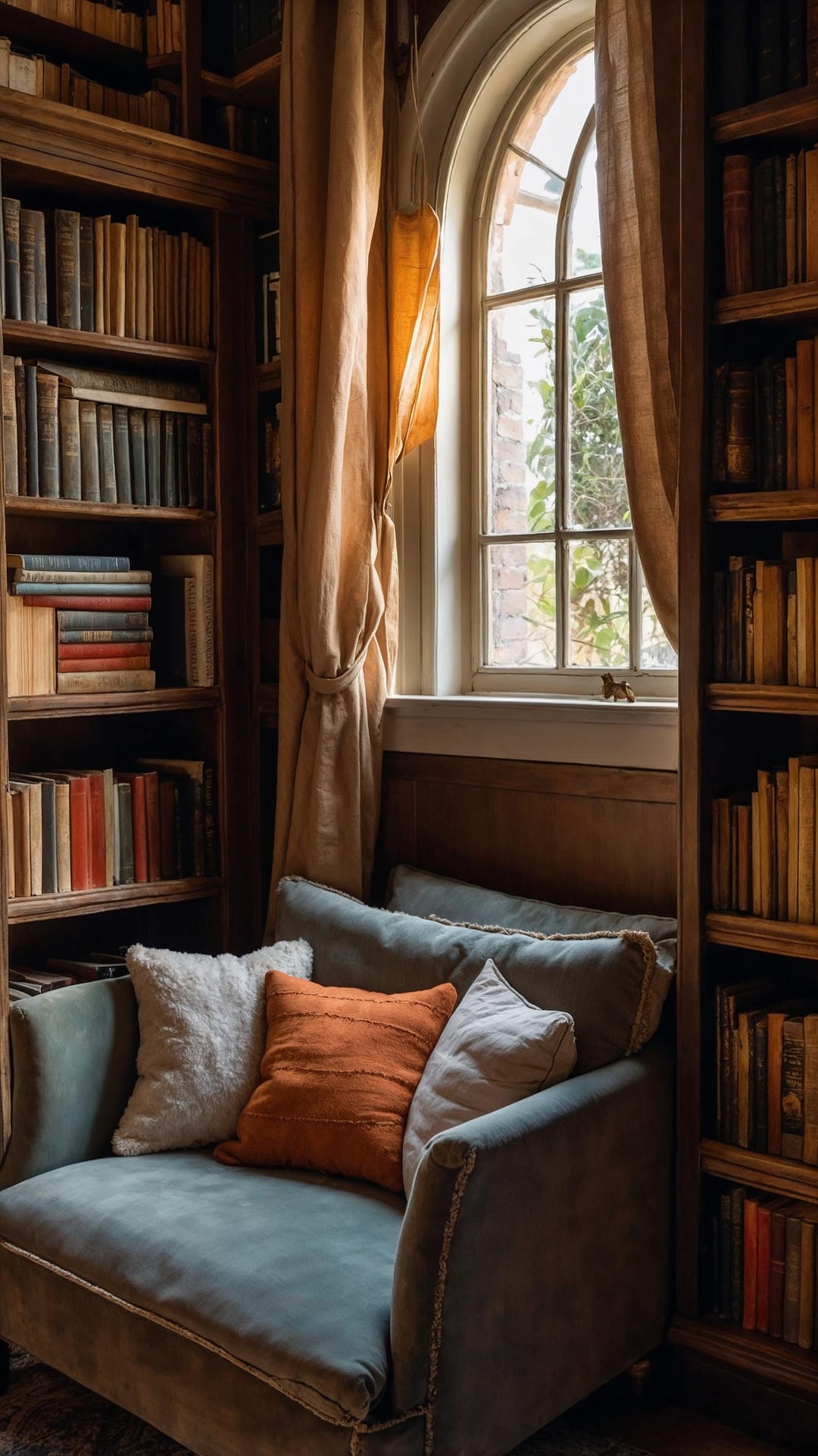 Storybook Reading Nook Poster – Cozy Dreamy Room Printable – Peaceful ...