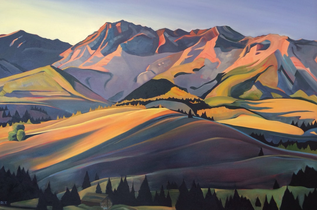 The Boulder Front - Giclee Print on Paper or Canvas - Etsy