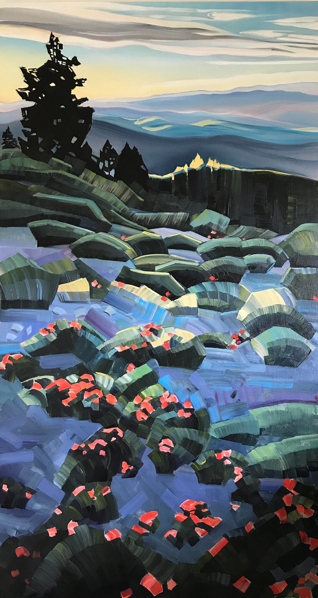 Portal - Summer Solstice on Shafer's Butte - Giclee Print on Paper or ...