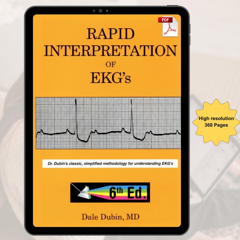 Interpretation of Ekg's by Dr Dale Dublin, 6th Edition - Digital ...