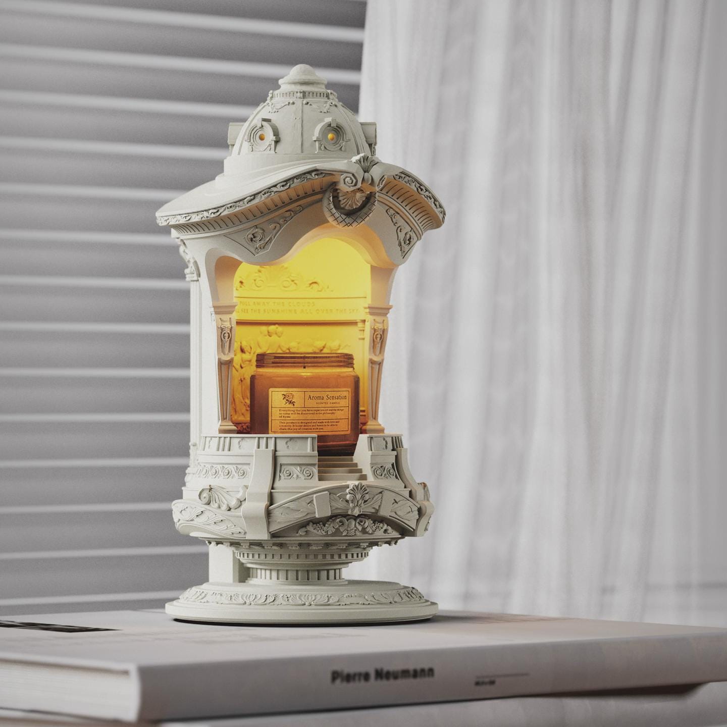 Golden Aromatherapy Wax Melt Lamp – Romantic Home Decor - Etsy
