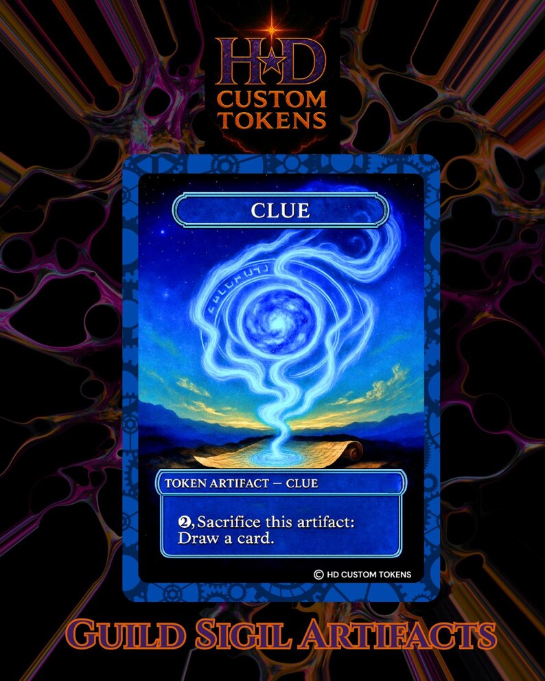 Custom MTG Tokens Set: Guild Sigil Artifacts - Magic the Gathering ...