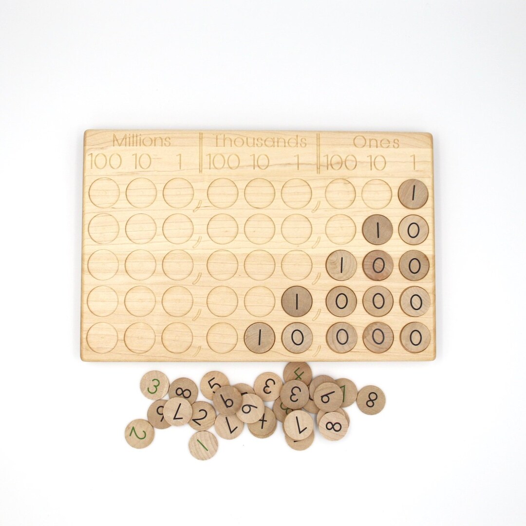 Place Value Board - Etsy