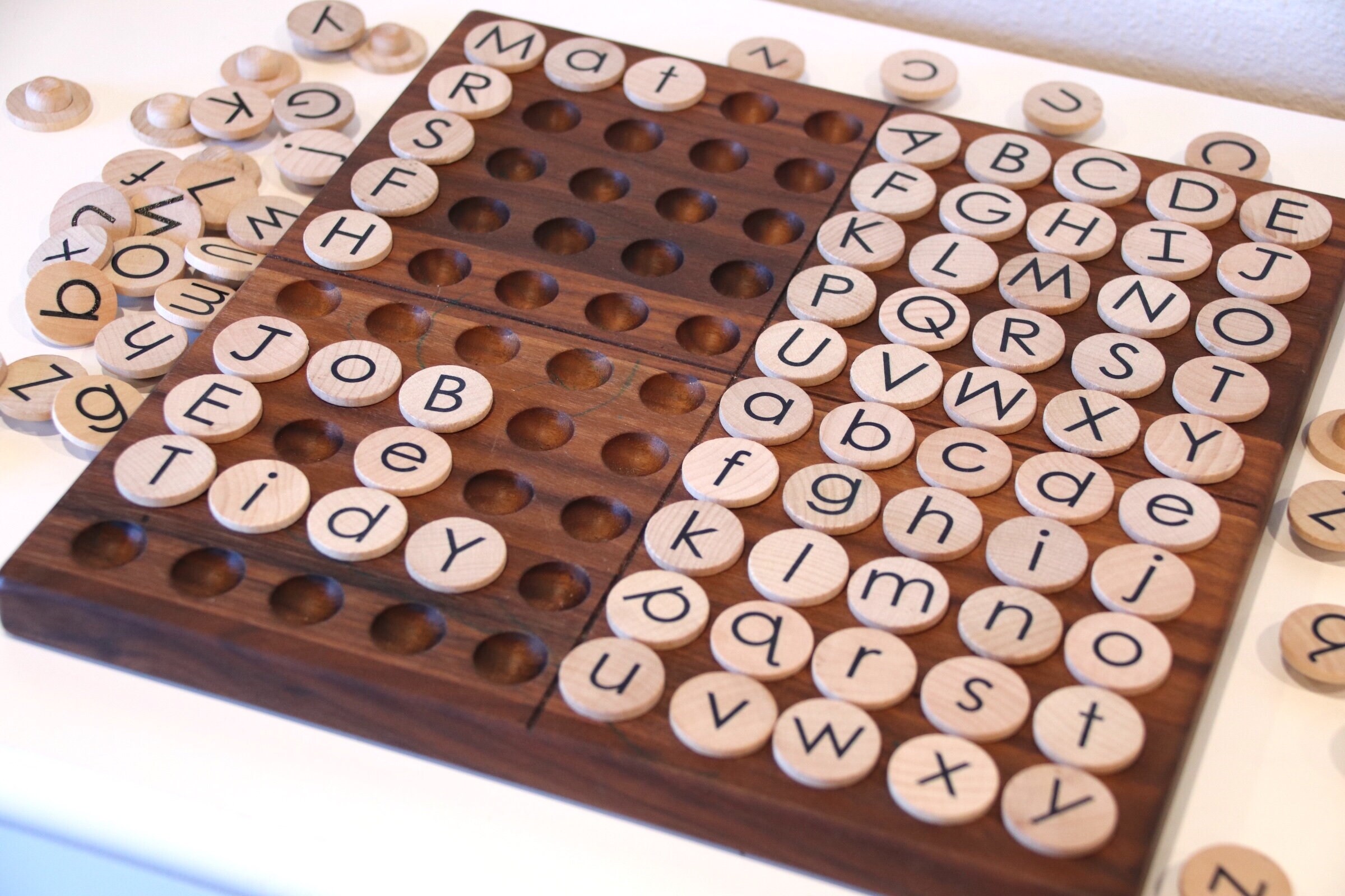 Alphabet Coins for Ten Frame Twenty Frame and Hundred Frame | Etsy