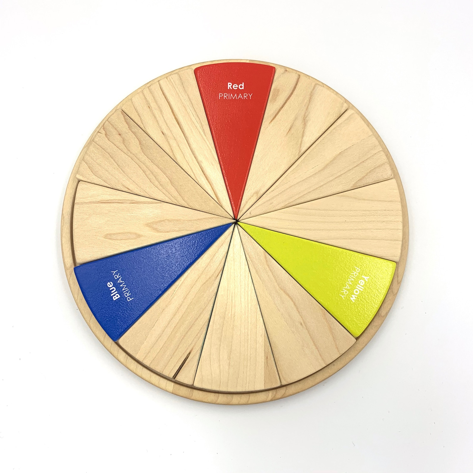 Color Wheel Puzzle - 12 Pieces - Etsy