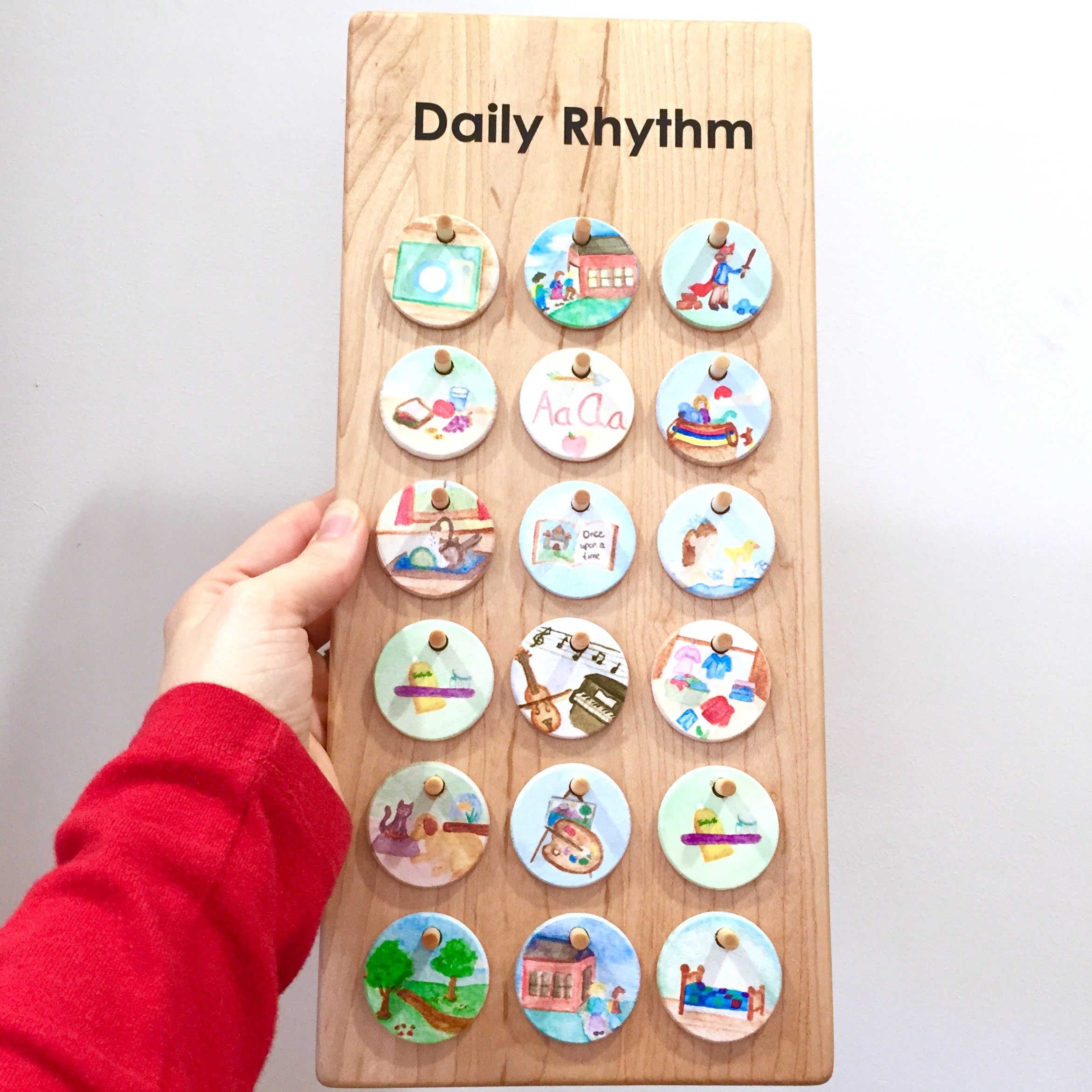Daily Rhythm Chart - Etsy