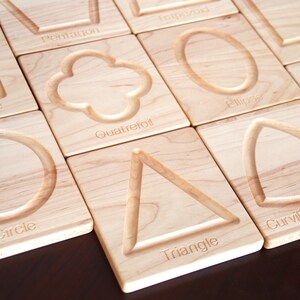 Montessori Shapes Tracing Cards Montessori Metal Insets - Etsy