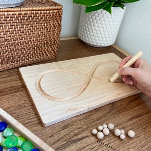 Figure Eight Tracing Board - Etsy