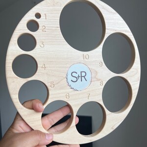 Maple Cervical Dilation Board for Midwife Doula Birth -- Cervical ...