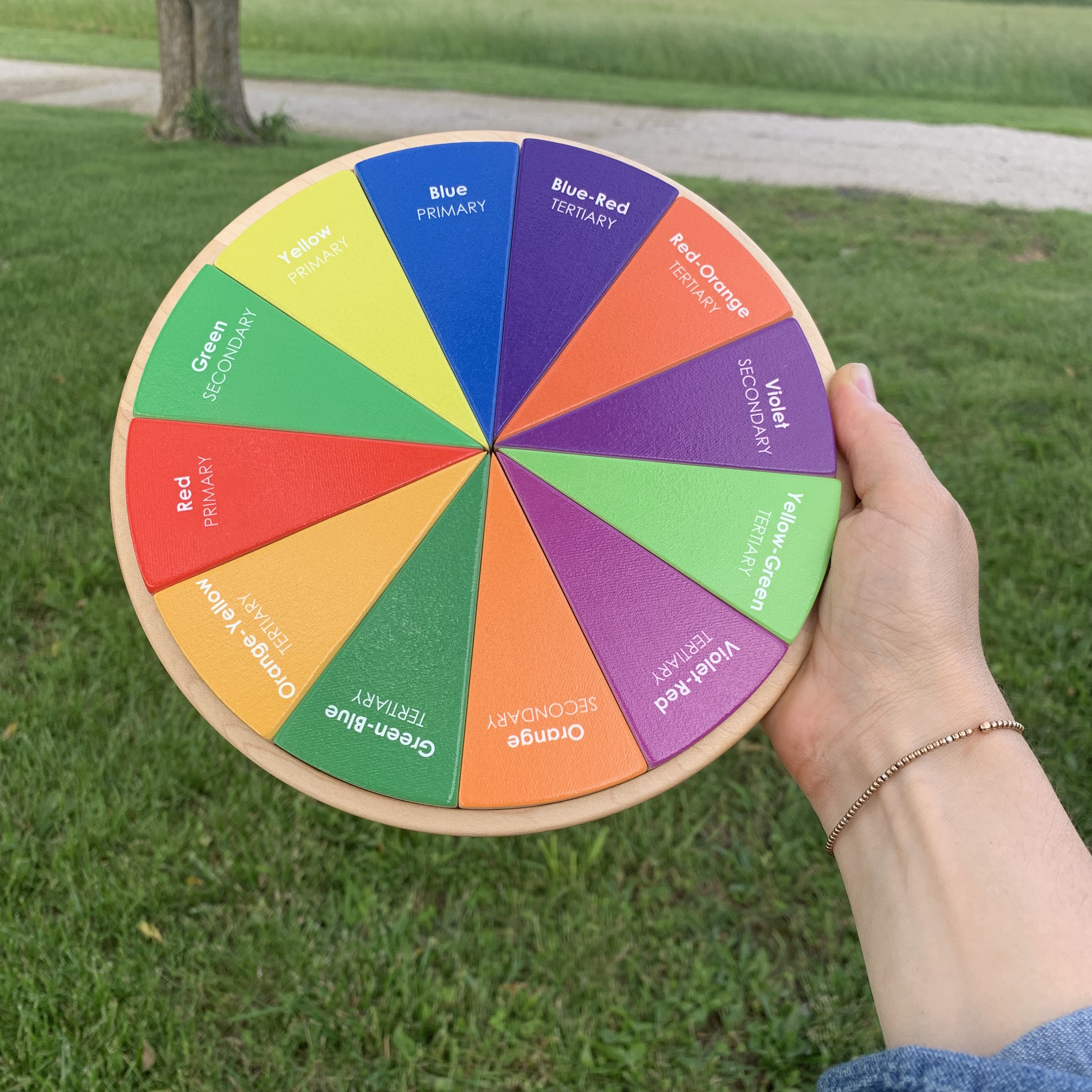 Color Wheel Puzzle 12 Pieces | Etsy Canada