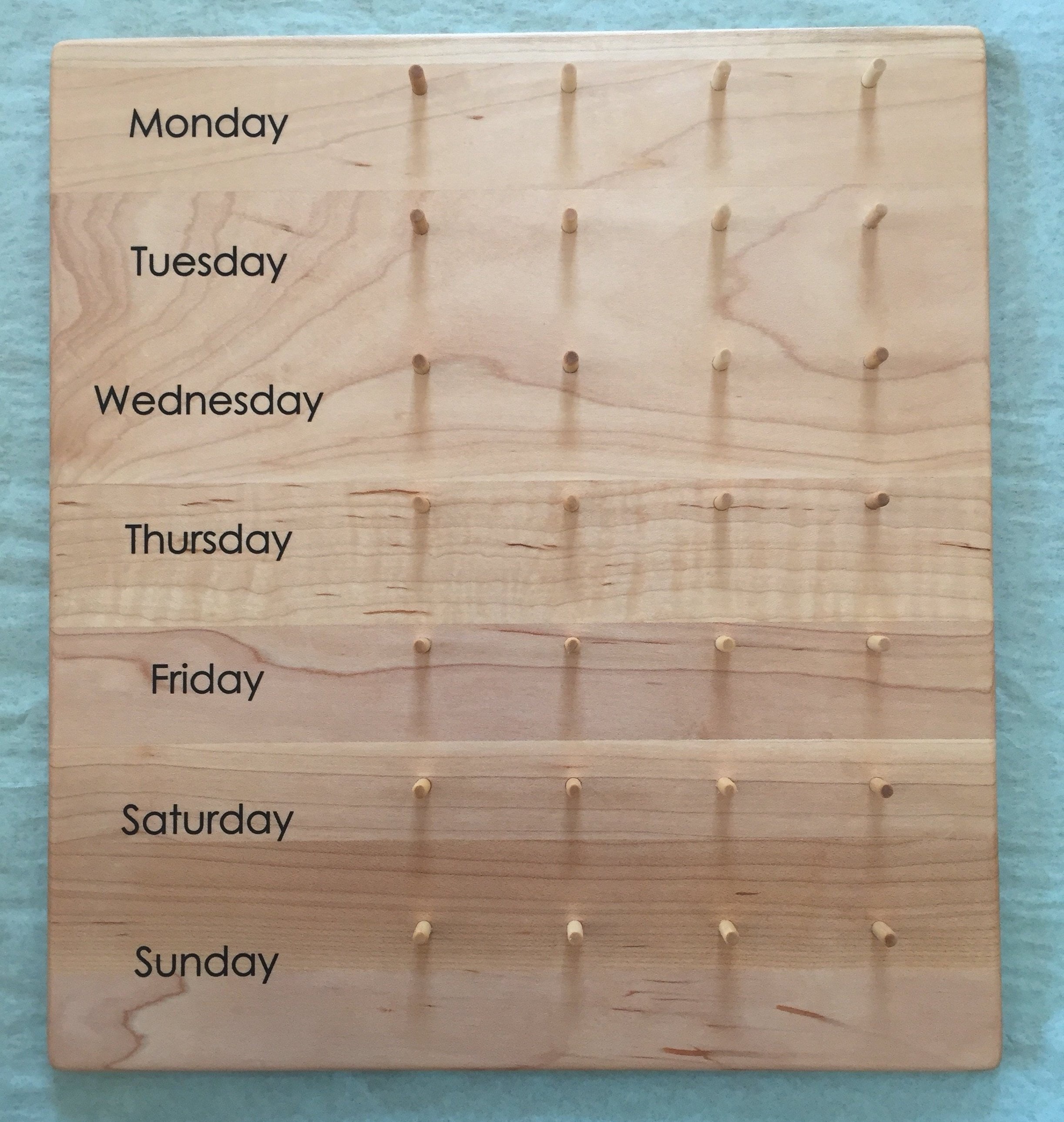 Weekly Rhythm Chart - Etsy