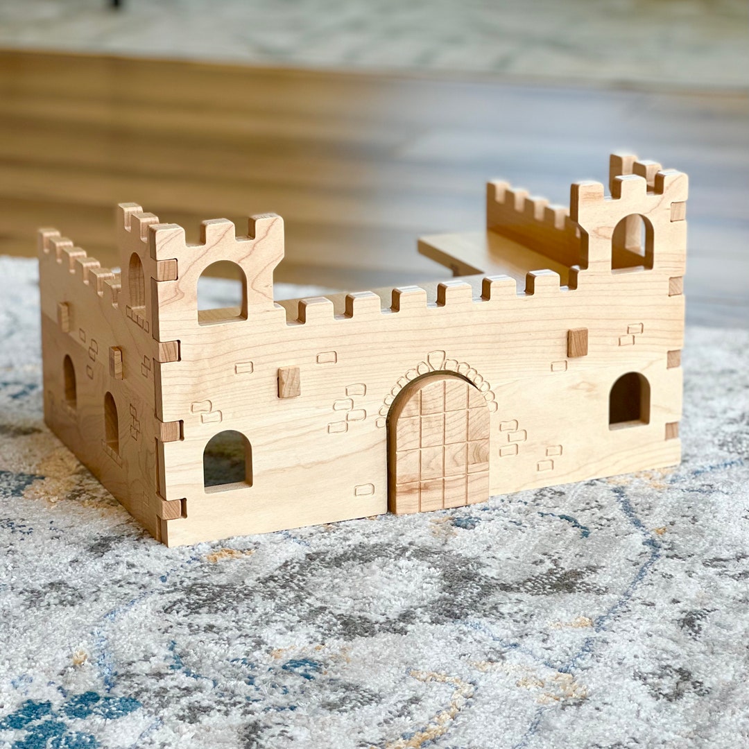 Wooden Castle - Etsy
