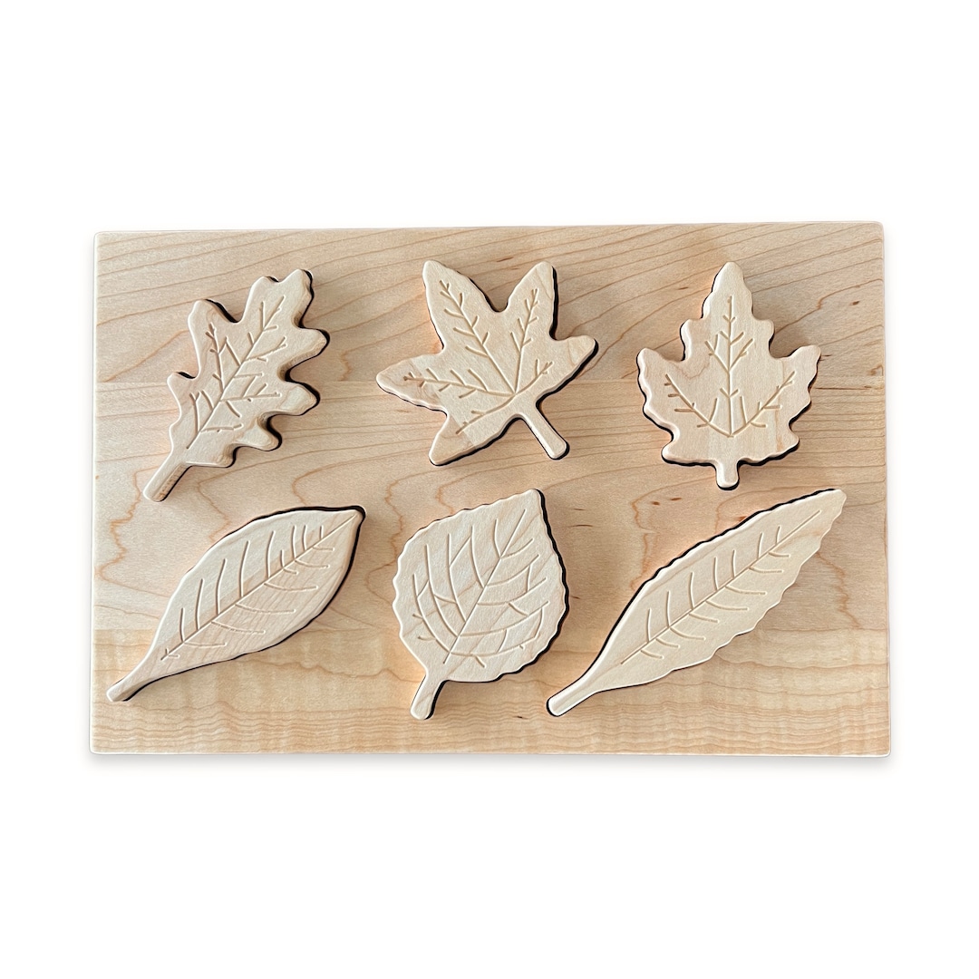 Leaf Puzzle - Etsy