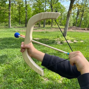 Small Bow and Arrows - Natural Wood Toy Bow - Original "from Jennifer ...