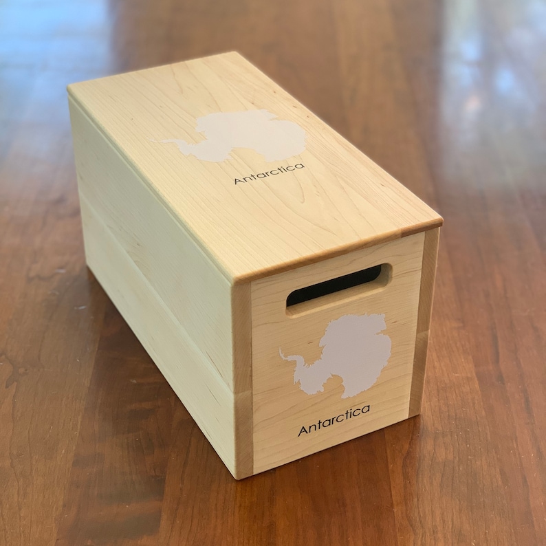 Montessori Continent Box - Etsy