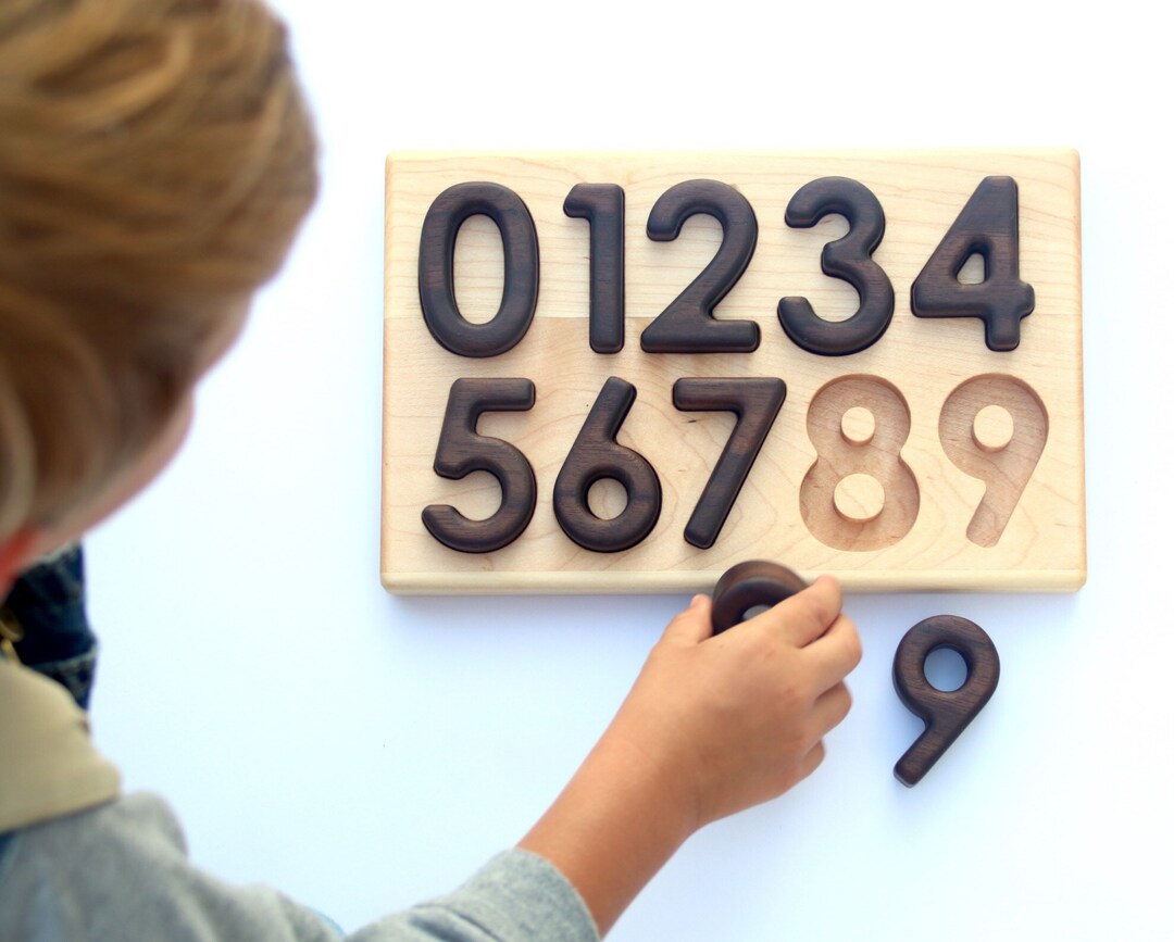0-9 Numbers Puzzle - Etsy