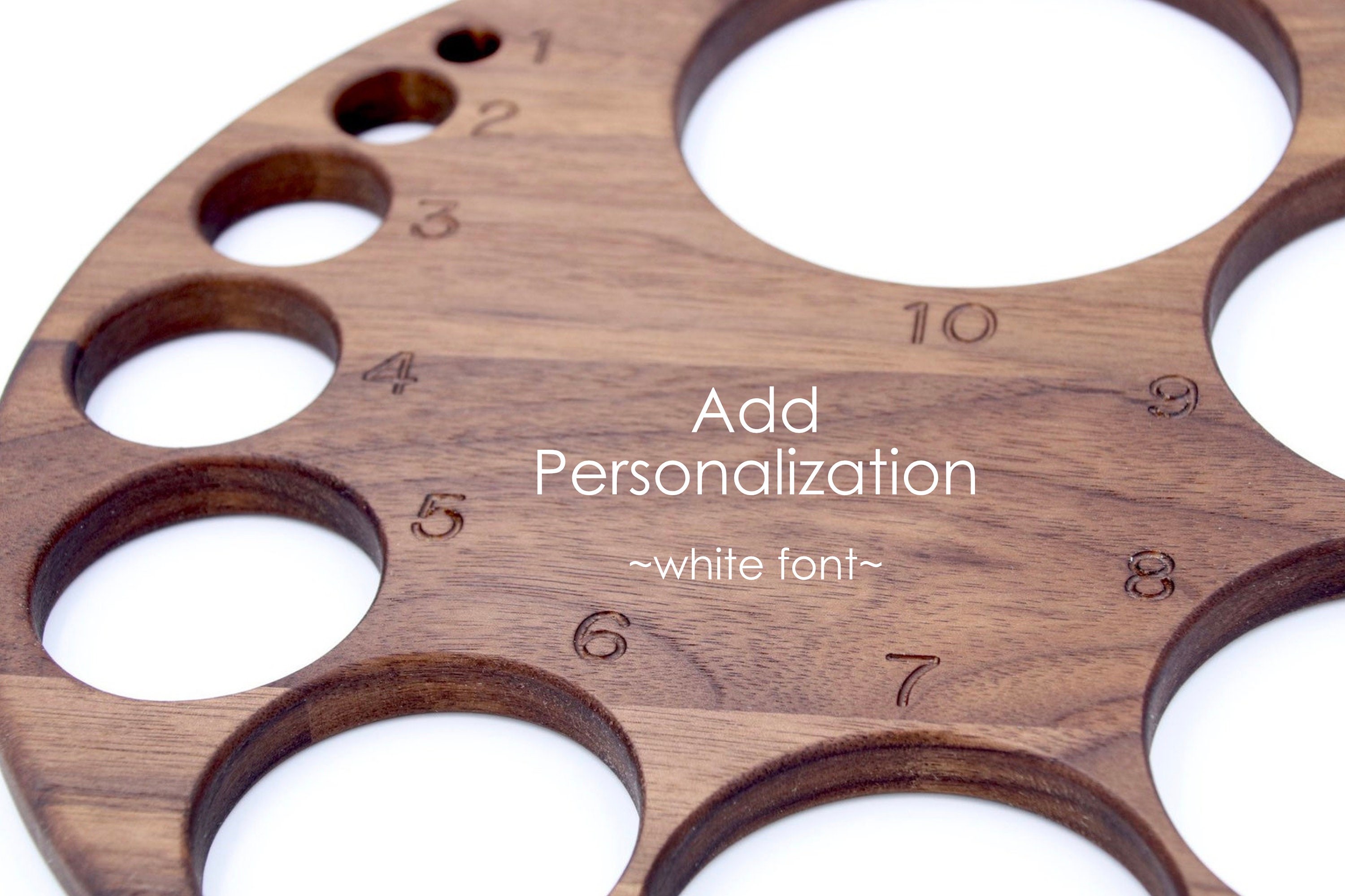 Walnut Cervical Dilation Board for Midwife Doula Birth -- Cervical ...