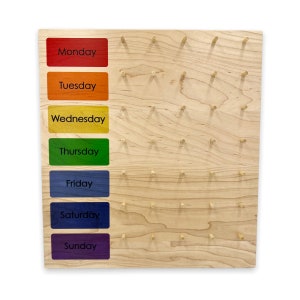 Weekly Rhythm Chart - Etsy