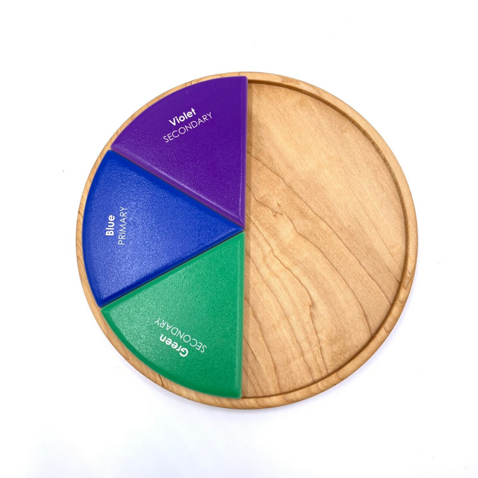 Color Wheel Puzzle 6 Pieces - Etsy