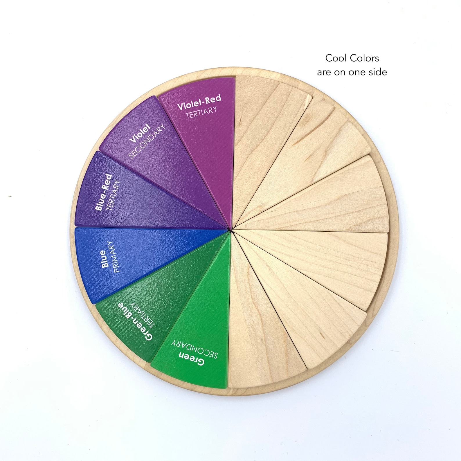 Color Wheel Puzzle - 12 Pieces - Etsy