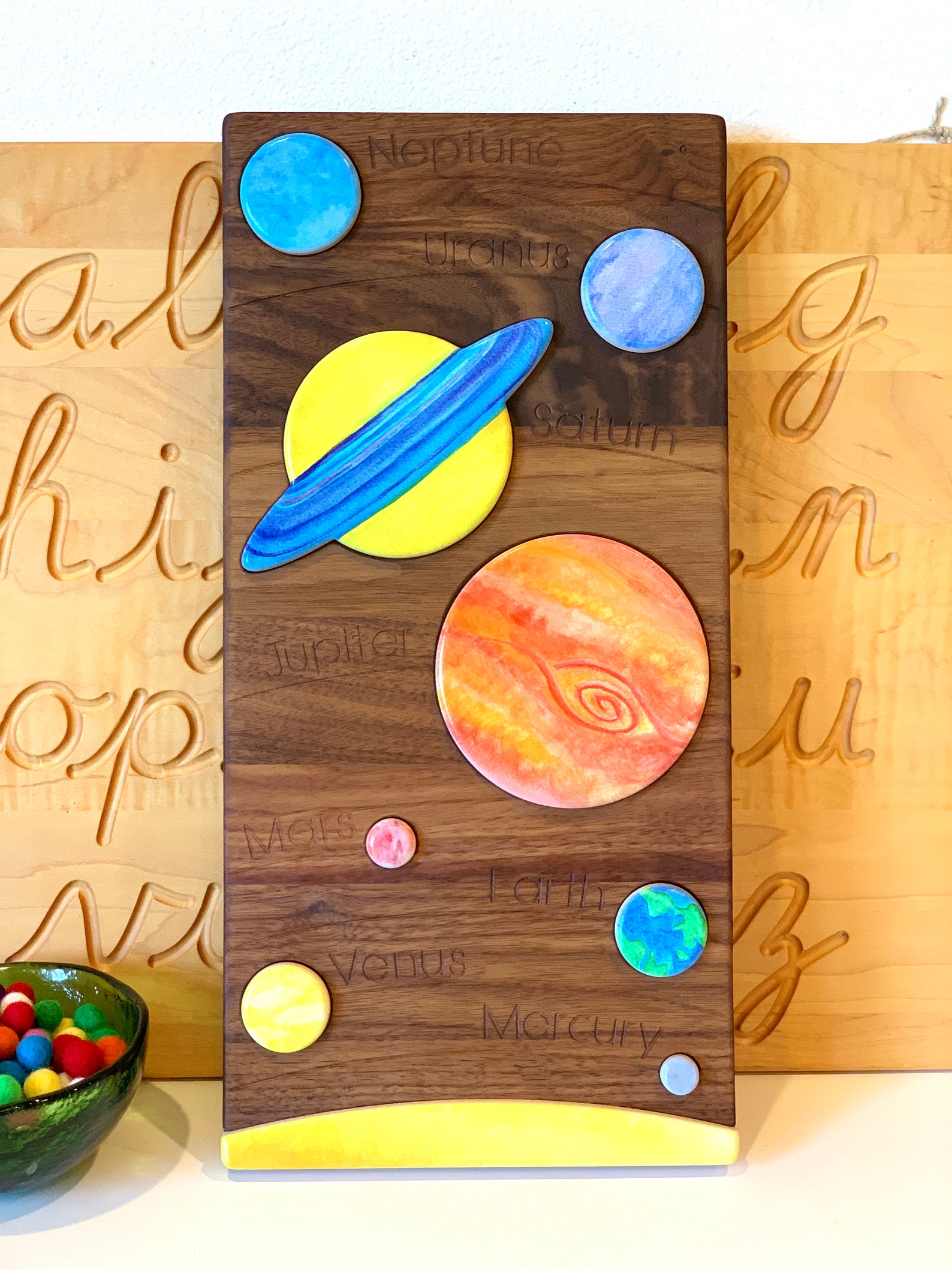 Solar System Puzzle - Etsy