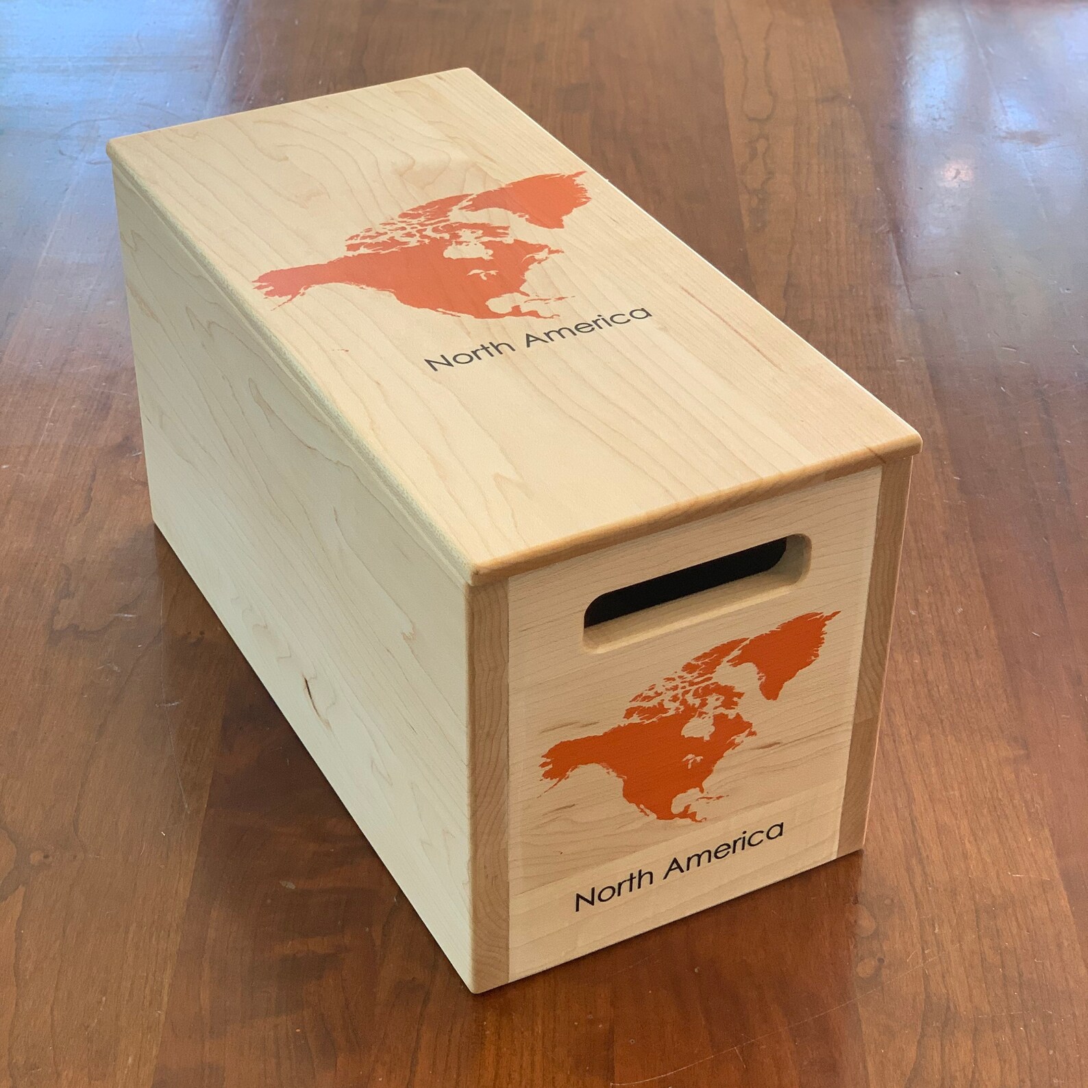 Montessori Continent Box - Etsy