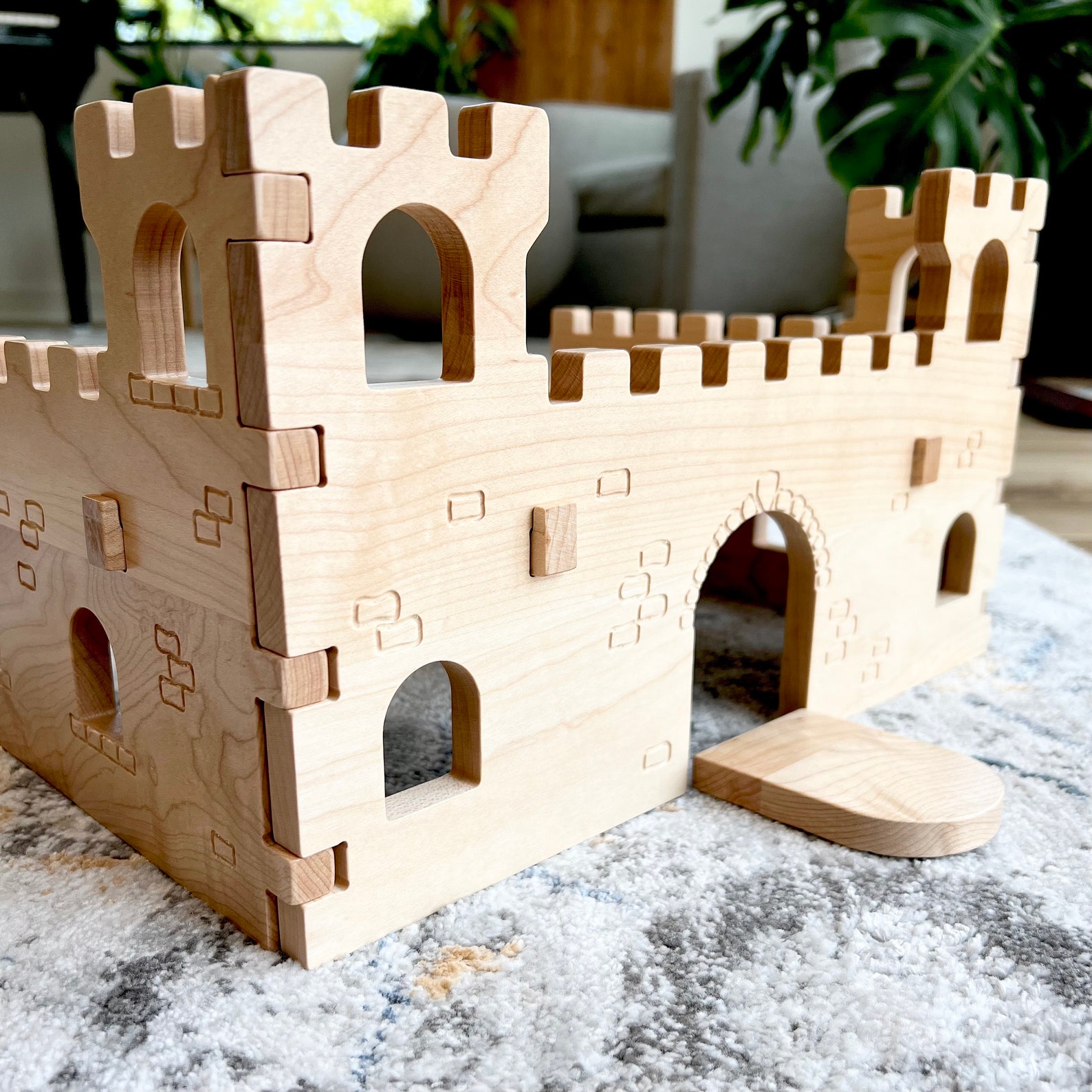 Wooden Castle - Etsy