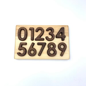 0-9 Numbers Puzzle - Etsy