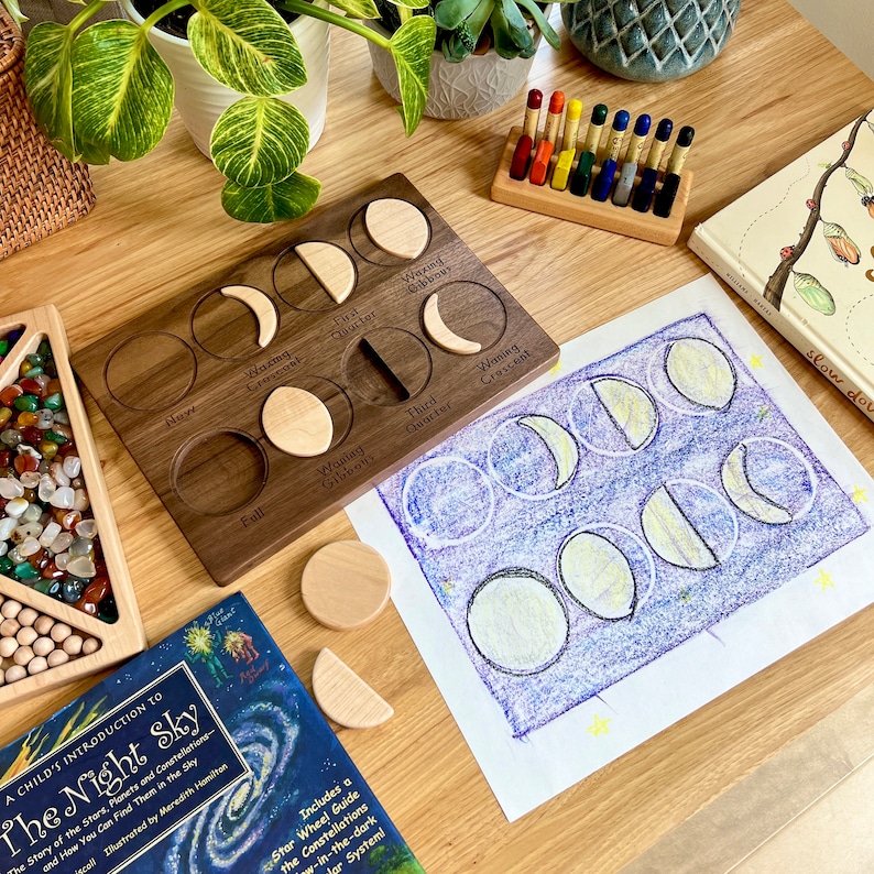 Moon Phases Puzzle "from Jennifer" - Etsy