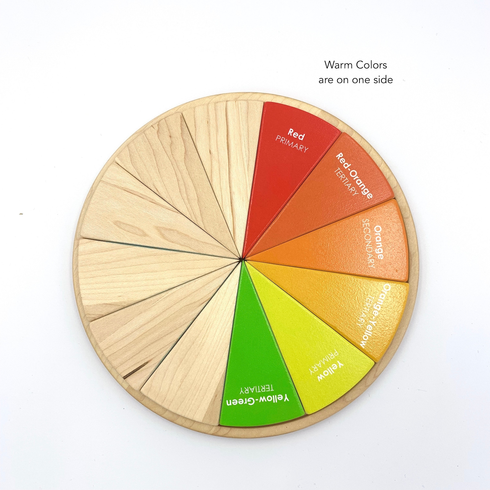 Color Wheel Puzzle - 12 Pieces - Etsy