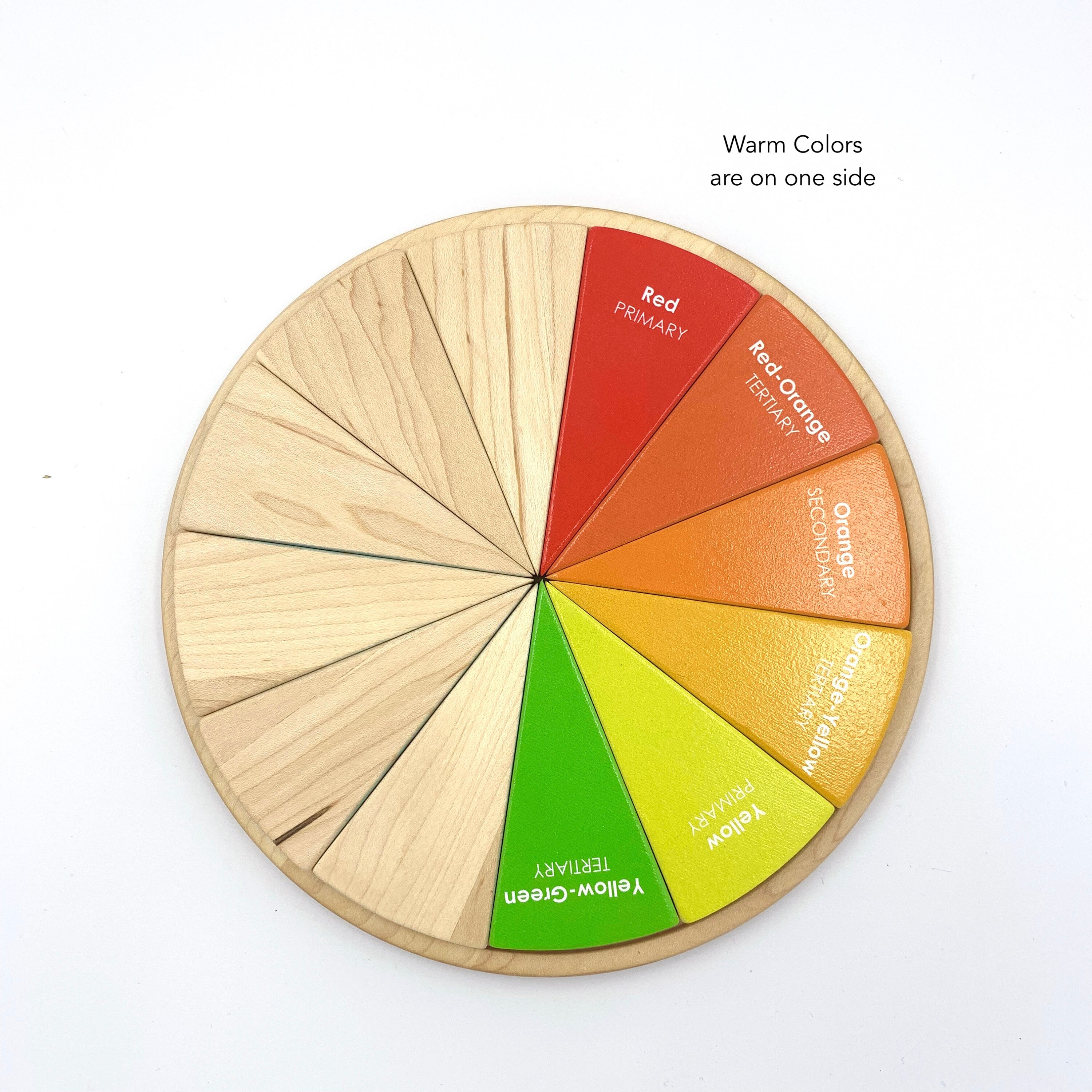 Color Wheel Puzzle - 12 Pieces - Etsy