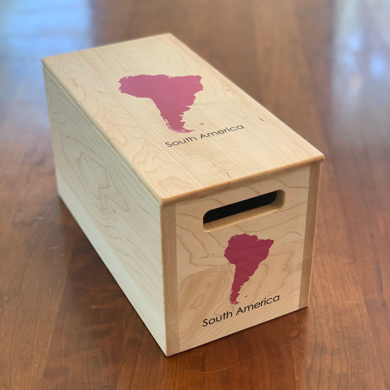 Montessori Continent Box - Etsy
