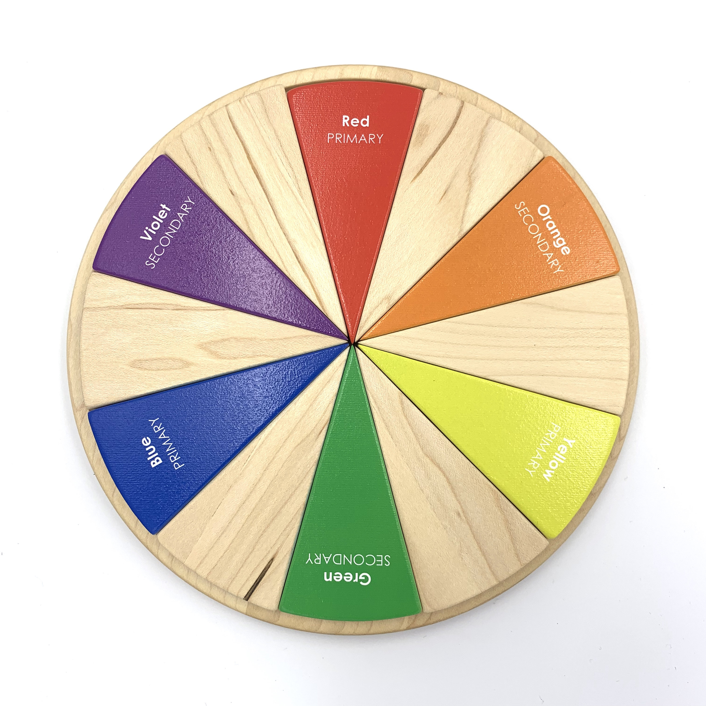 Color Wheel Puzzle - 12 Pieces - Etsy