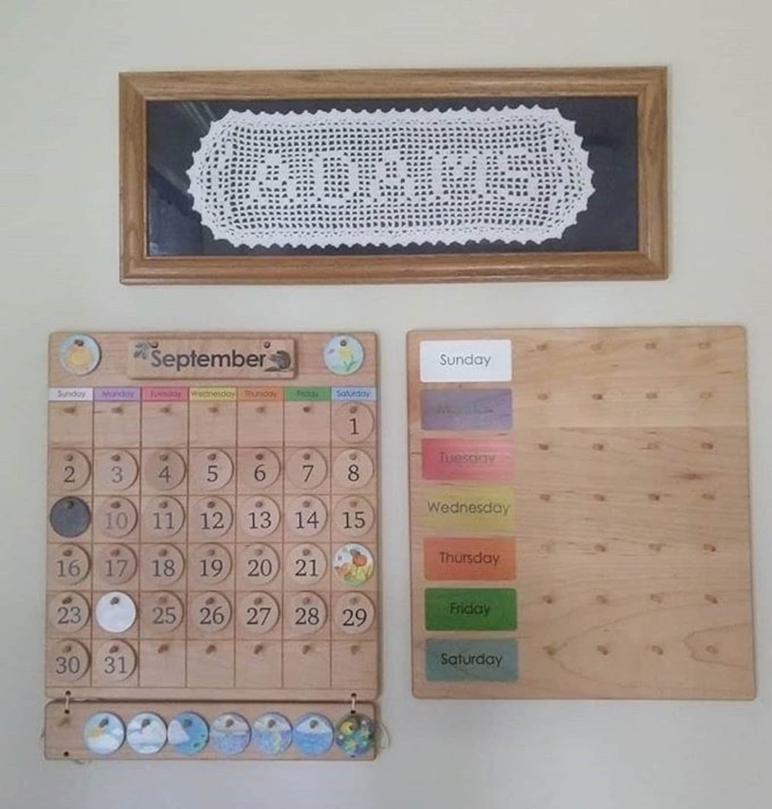 Weekly Rhythm Chart - Etsy Canada