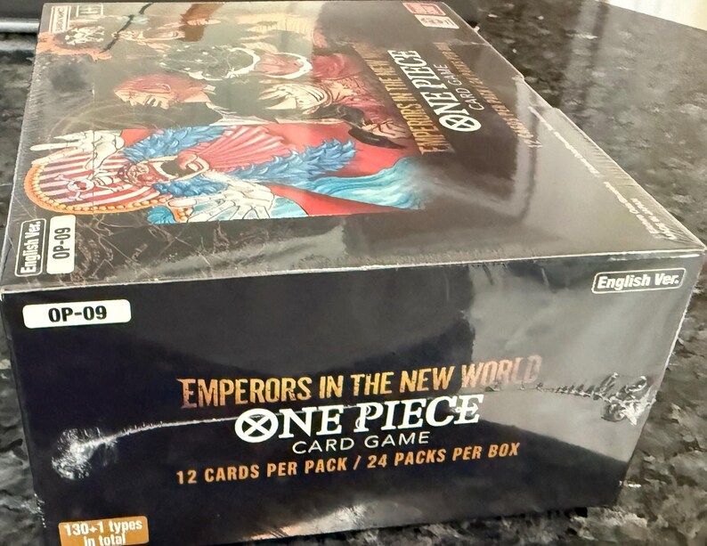 One Piece OP09 Emperors in the New World Factory Sealed English Booster Box - Etsy Australia